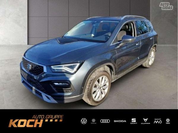 Grey SEAT Ateca 2021 in Kaunas, with an engine capacity of 1.50 L and mileage of 65 thousand km for 26448 €, photo 1 on AUTOMOTO.COM.LV