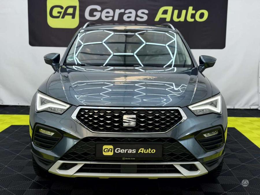 Pelēks SEAT Ateca 2021 Viļņa, ar dzinēja tilpumu 1.97 L un nobraukumu 137 tūkst. km par 22490 €, foto 2 vietnē AUTOMOTO.COM.LV