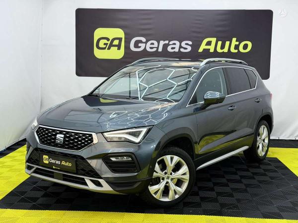 Серый Сеат Ateca 2021 в Вильнюс, объемом двигателя 1.97 л и пробегом 137 тыс. км за 19990 €, фото 1 на AUTOMOTO.COM.LV