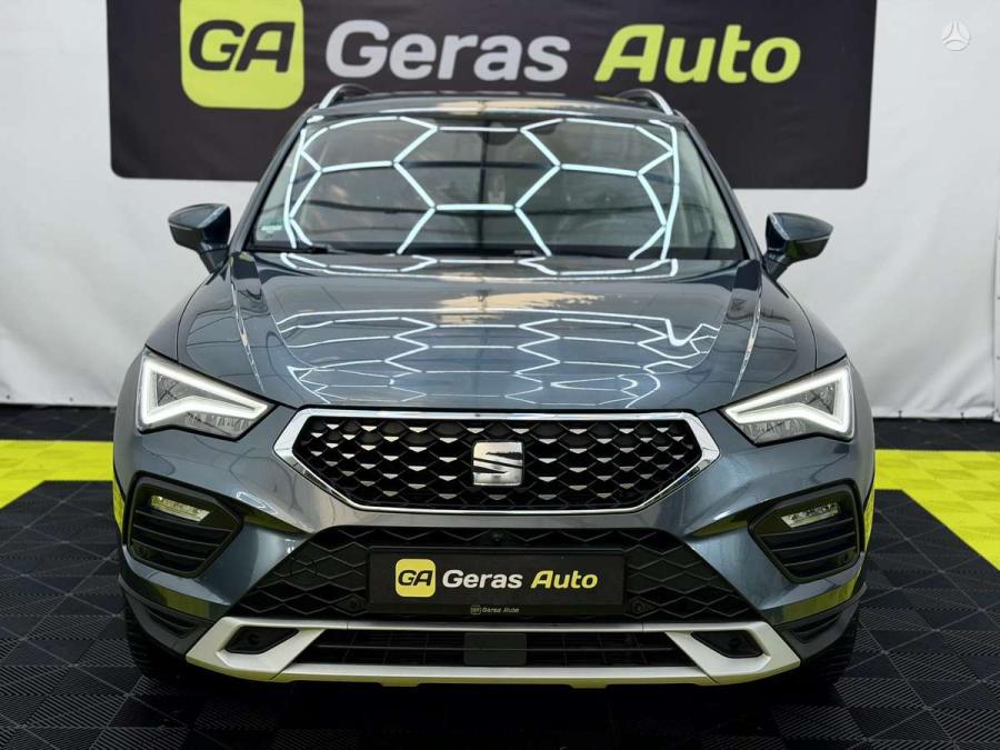 Серый Сеат Ateca 2021 в Вильнюс, объемом двигателя 1.97 л и пробегом 137 тыс. км за 19990 €, фото 3 на AUTOMOTO.COM.LV