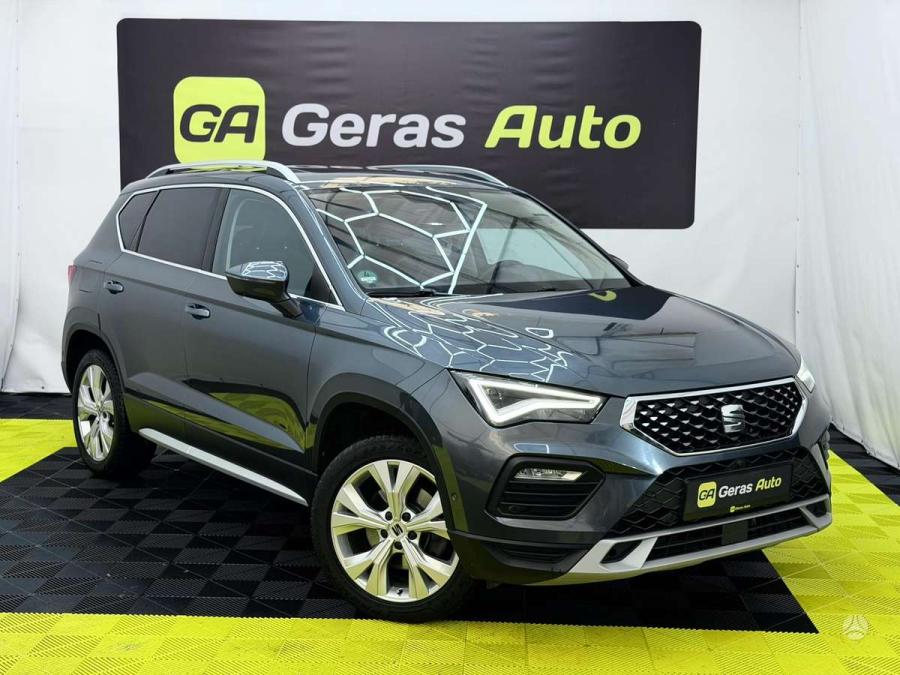 Серый Сеат Ateca 2021 в Вильнюс, объемом двигателя 1.97 л и пробегом 137 тыс. км за 19990 €, фото 4 на AUTOMOTO.COM.LV