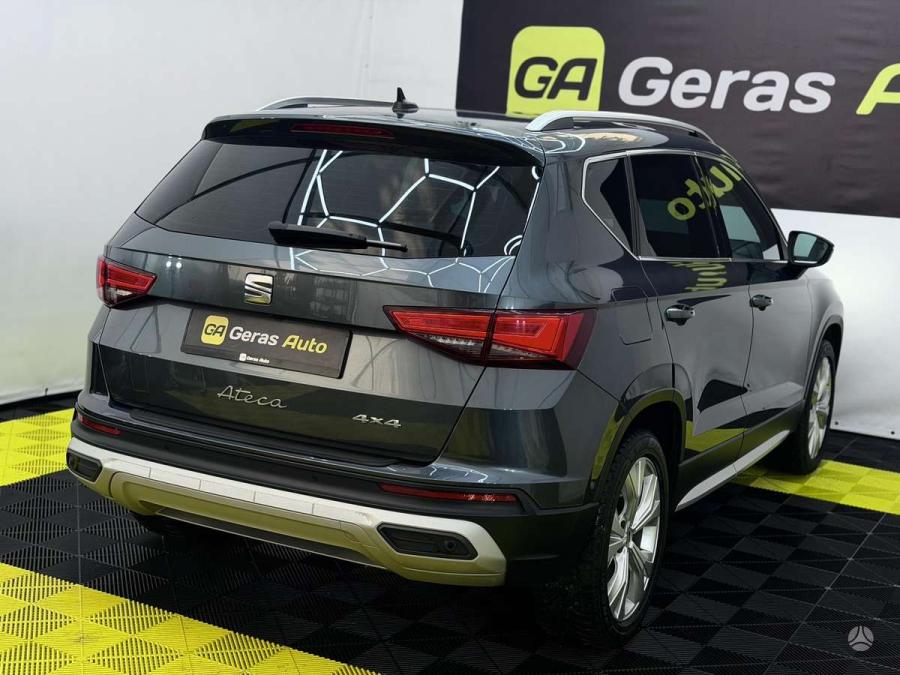 Серый Сеат Ateca 2021 в Вильнюс, объемом двигателя 1.97 л и пробегом 137 тыс. км за 19990 €, фото 5 на AUTOMOTO.COM.LV