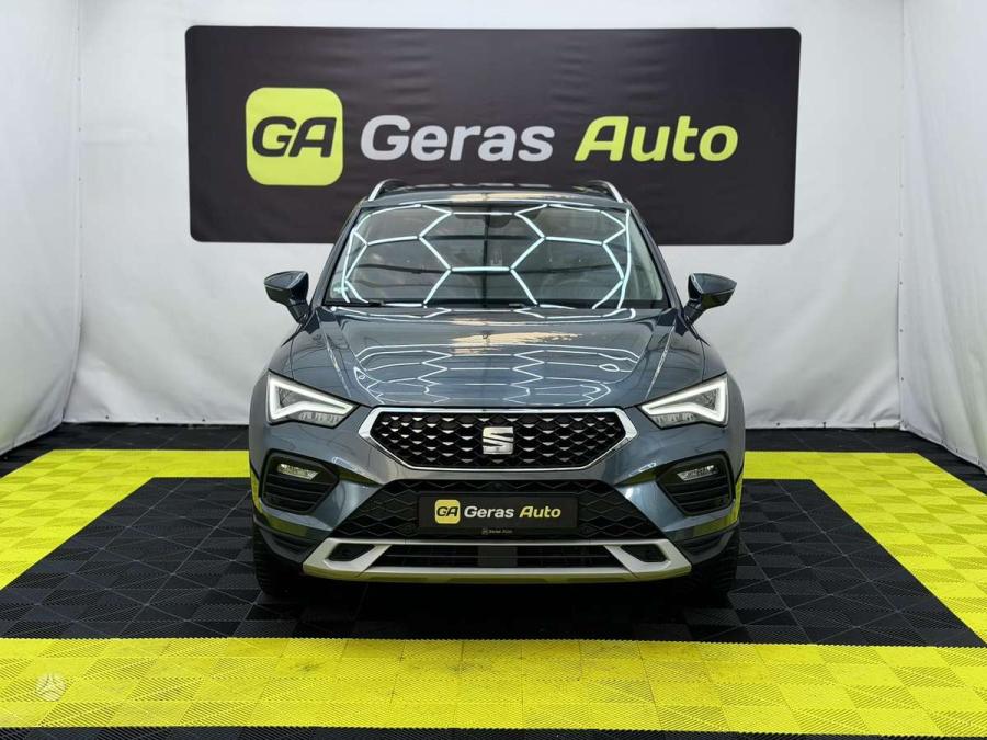 Серый Сеат Ateca 2021 в Вильнюс, объемом двигателя 1.97 л и пробегом 137 тыс. км за 19990 €, фото 8 на AUTOMOTO.COM.LV