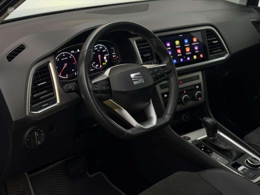 Серый Сеат Ateca 2021 в Вильнюс, объемом двигателя 1.97 л и пробегом 137 тыс. км за 19990 €, фото 10 на AUTOMOTO.COM.LV