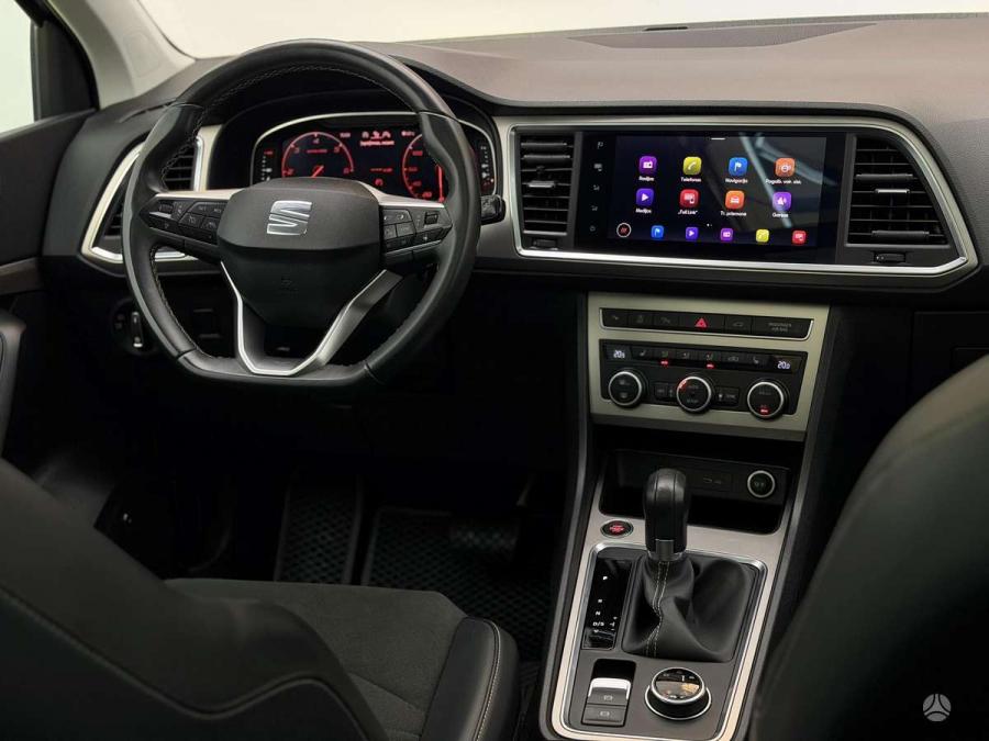 Серый Сеат Ateca 2021 в Вильнюс, объемом двигателя 1.97 л и пробегом 137 тыс. км за 19990 €, фото 16 на AUTOMOTO.COM.LV