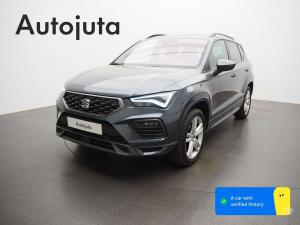 Серый Сеат Ateca 2021 в Вильнюс, объемом двигателя 1.50 л и пробегом 120 тыс. км за 19500 €, фото  на AUTOMOTO.COM.LV