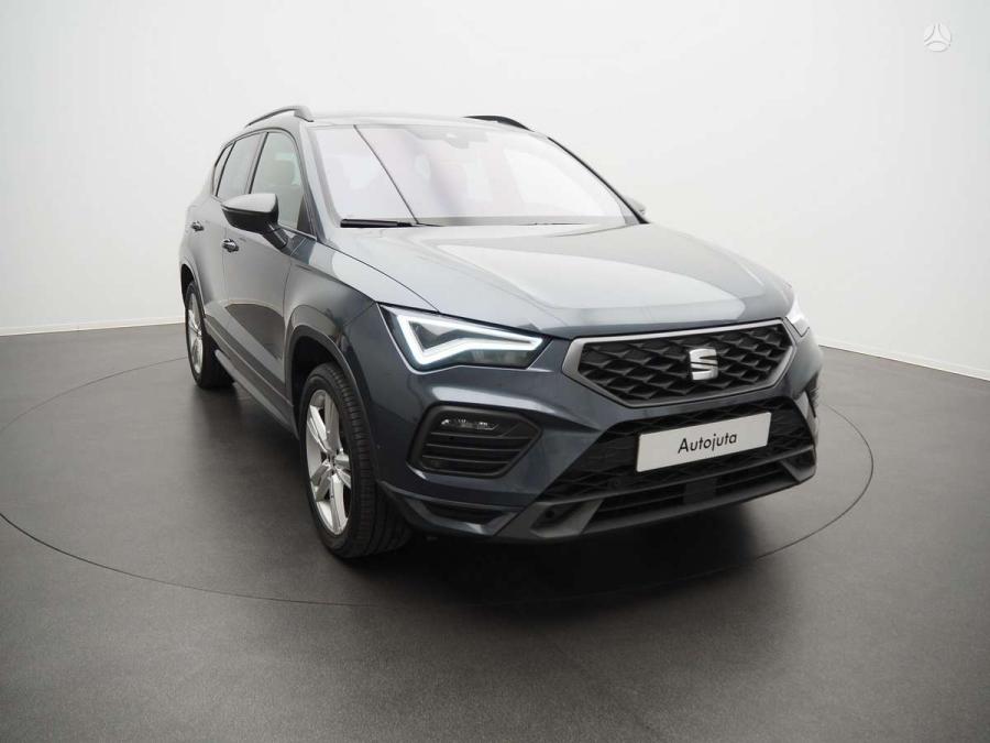 Серый Сеат Ateca 2021 в Вильнюс, объемом двигателя 1.50 л и пробегом 120 тыс. км за 19500 €, фото 4 на AUTOMOTO.COM.LV