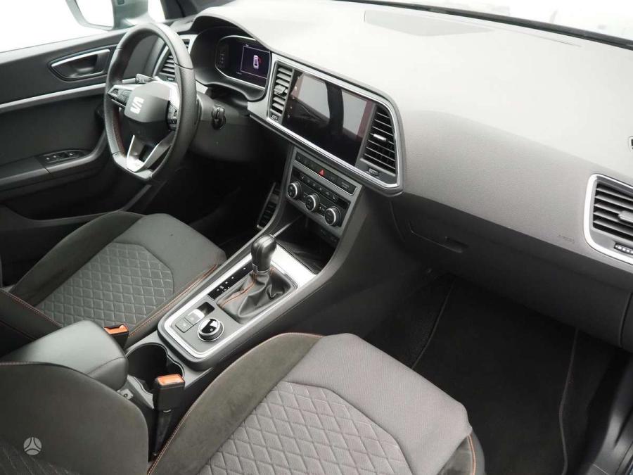 Серый Сеат Ateca 2021 в Вильнюс, объемом двигателя 1.50 л и пробегом 120 тыс. км за 19500 €, фото 13 на AUTOMOTO.COM.LV