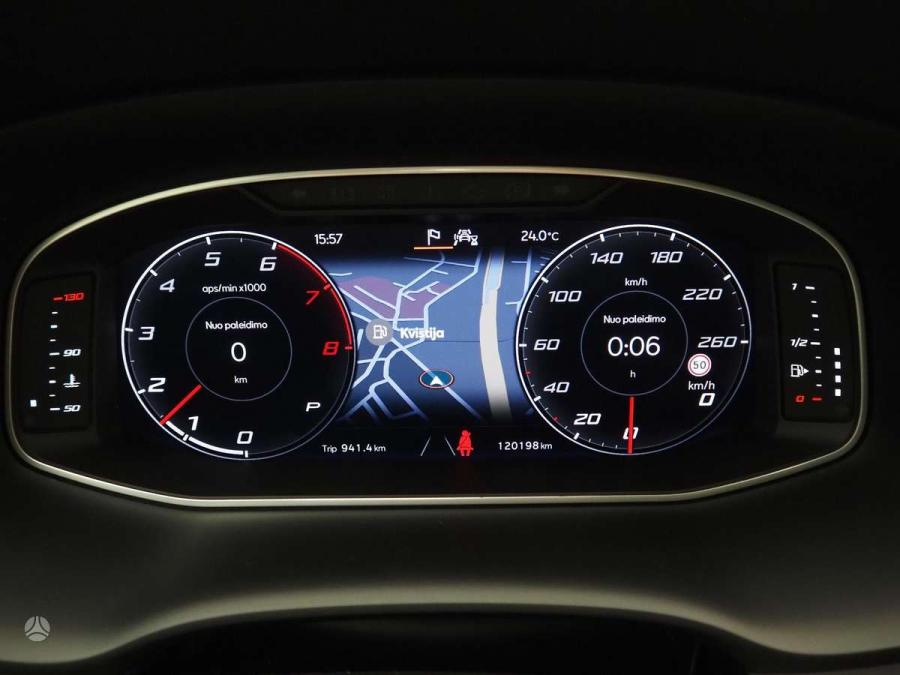 Серый Сеат Ateca 2021 в Вильнюс, объемом двигателя 1.50 л и пробегом 120 тыс. км за 19500 €, фото 23 на AUTOMOTO.COM.LV