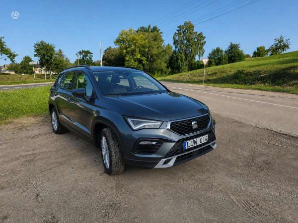Pelēks SEAT Ateca 2021 Kauņa, ar dzinēja tilpumu 1.97 L un nobraukumu 125 tūkst. km par 17800 €, foto  vietnē AUTOMOTO.COM.LV