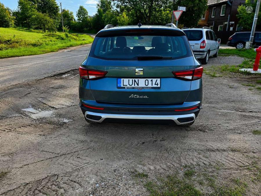 Grey SEAT Ateca 2021 in Kaunas, with an engine capacity of 1.97 L and mileage of 125 thousand km for 17800 €, photo 7 on AUTOMOTO.COM.LV