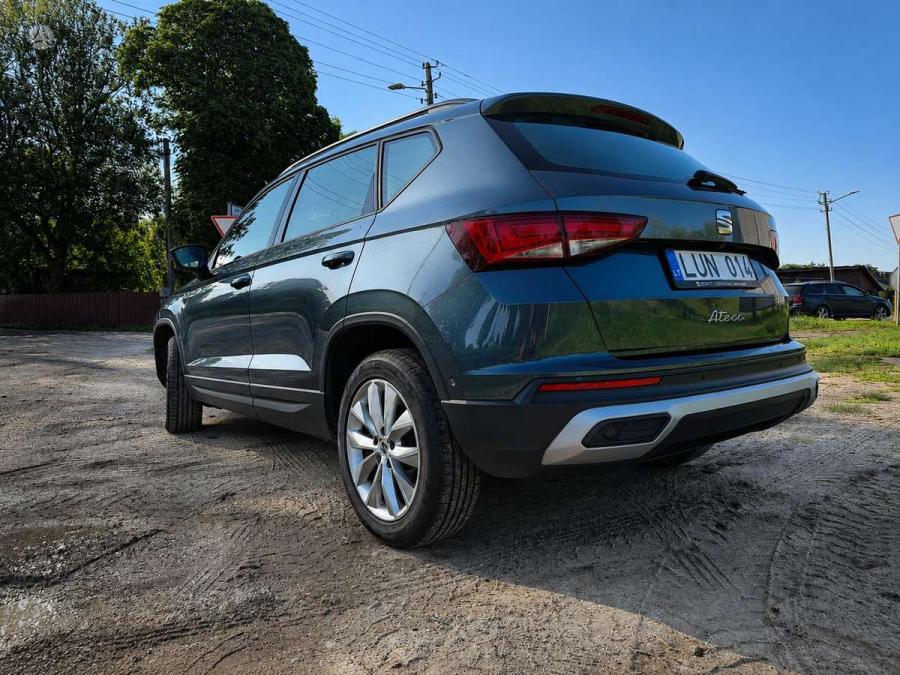 Grey SEAT Ateca 2021 in Kaunas, with an engine capacity of 1.97 L and mileage of 125 thousand km for 17800 €, photo 8 on AUTOMOTO.COM.LV