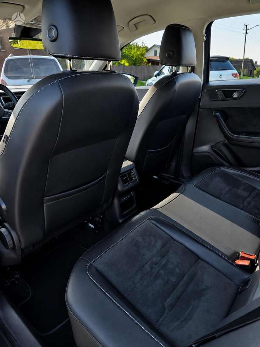 Grey SEAT Ateca 2021 in Kaunas, with an engine capacity of 1.97 L and mileage of 125 thousand km for 17800 €, photo 11 on AUTOMOTO.COM.LV