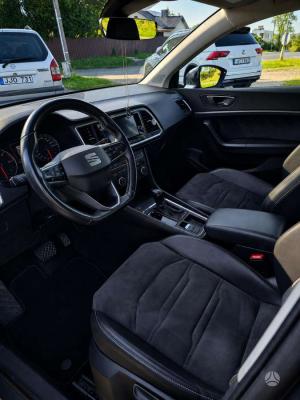 Grey SEAT Ateca 2021 in Kaunas, with an engine capacity of 1.97 L and mileage of 125 thousand km for 17800 €, photo 16 on AUTOMOTO.COM.LV