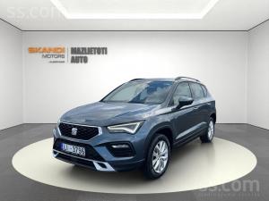 Pelēks SEAT Ateca 2021 Rīga, ar dzinēja tilpumu 1.50 L un nobraukumu 102 tūkst. km par 15990 €, foto  vietnē AUTOMOTO.COM.LV