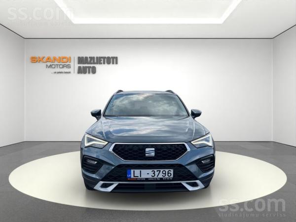 Серый Сеат Ateca 2021 в Рига, объемом двигателя 1.50 л и пробегом 102 тыс. км за 15990 €, фото 2 на AUTOMOTO.COM.LV