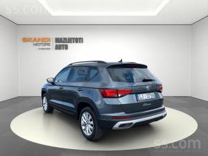 Grey SEAT Ateca 2021 in Riga, with an engine capacity of 1.50 L and mileage of 102 thousand km for 15990 €, photo 5 on AUTOMOTO.COM.LV