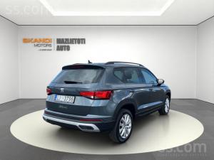 Grey SEAT Ateca 2021 in Riga, with an engine capacity of 1.50 L and mileage of 102 thousand km for 15990 €, photo 7 on AUTOMOTO.COM.LV