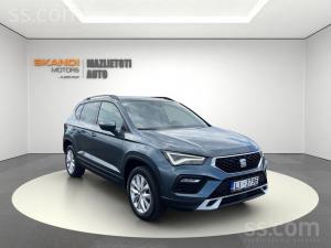 Grey SEAT Ateca 2021 in Riga, with an engine capacity of 1.50 L and mileage of 102 thousand km for 15990 €, photo 9 on AUTOMOTO.COM.LV