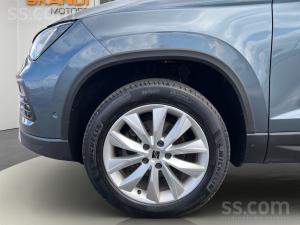 Grey SEAT Ateca 2021 in Riga, with an engine capacity of 1.50 L and mileage of 102 thousand km for 15990 €, photo 19 on AUTOMOTO.COM.LV