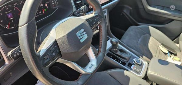 Grey SEAT Ateca 2021 in Kaunas, with an engine capacity of 1.97 L and mileage of 79 thousand km for 19550 €, photo 10 on AUTOMOTO.COM.LV