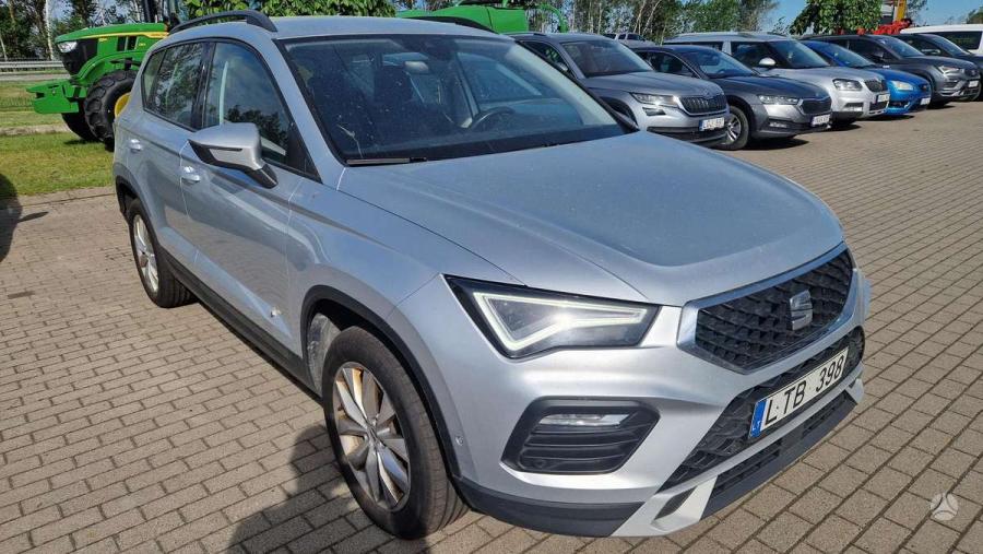 Grey SEAT Ateca 2021 in Kaunas, with an engine capacity of 1.97 L and mileage of 206 thousand km for 13700 €, photo 1 on AUTOMOTO.COM.LV