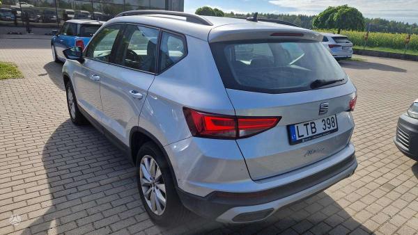 Grey SEAT Ateca 2021 in Kaunas, with an engine capacity of 1.97 L and mileage of 206 thousand km for 13700 €, photo 4 on AUTOMOTO.COM.LV
