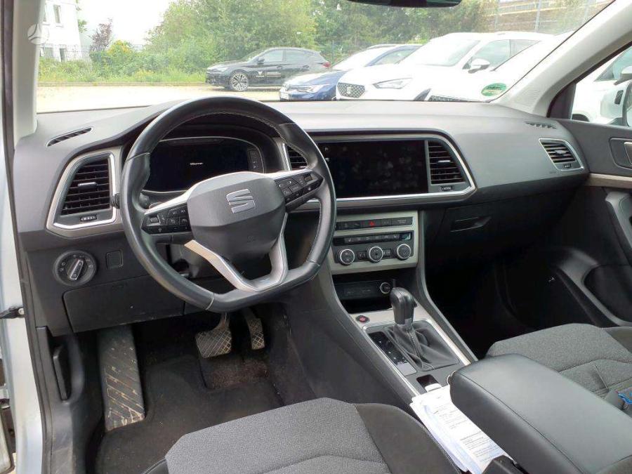 Серый Сеат Ateca 2021 в Каунас, объемом двигателя 1.97 л и пробегом 155 тыс. км за 18690 €, фото 6 на AUTOMOTO.COM.LV
