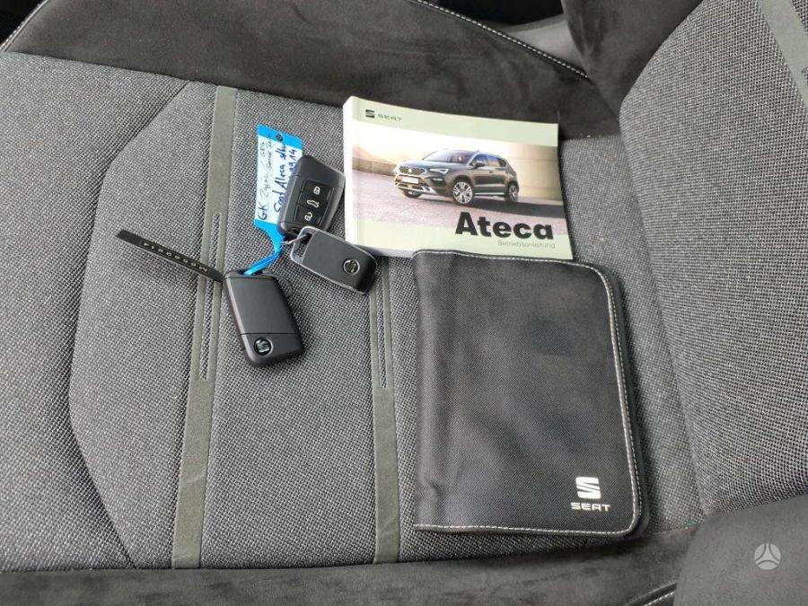 Серый Сеат Ateca 2021 в Каунас, объемом двигателя 1.97 л и пробегом 155 тыс. км за 18690 €, фото 9 на AUTOMOTO.COM.LV