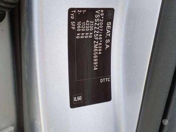 SEAT Ateca 2021 Kauņa vietnē Pelēks SEAT Ateca 2021 Kauņa, ar dzinēja tilpumu 1.97 L un nobraukumu 155 tūkst. km par 18690 €, foto 11 vietnē AUTOMOTO.COM.LV