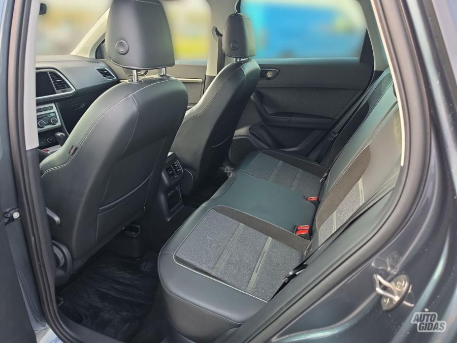 Grey SEAT Ateca 2021 in Klaipeda, with an engine capacity of 2.00 L and mileage of 134 thousand km for 19991 €, photo 12 on AUTOMOTO.COM.LV