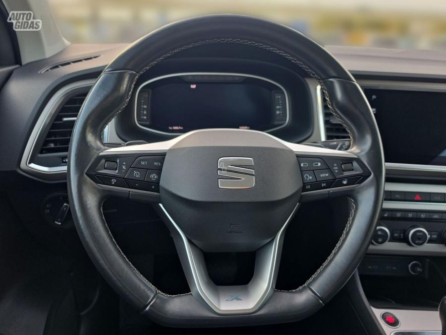 Grey SEAT Ateca 2021 in Klaipeda, with an engine capacity of 2.00 L and mileage of 134 thousand km for 19991 €, photo 15 on AUTOMOTO.COM.LV