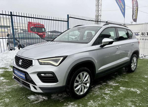 Grey SEAT Ateca 2022 in Panevezys, with an engine capacity of 1.97 L and mileage of 121 thousand km for 17500 €, photo 2 on AUTOMOTO.COM.LV