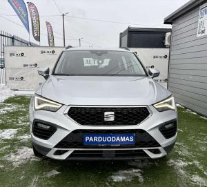 Серый Сеат Ateca 2022 в Паневежис, объемом двигателя 1.97 л и пробегом 121 тыс. км за 17500 €, фото 3 на AUTOMOTO.COM.LV