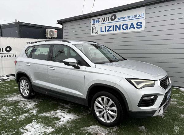 Grey SEAT Ateca 2022 in Panevezys, with an engine capacity of 1.97 L and mileage of 121 thousand km for 17500 €, photo 4 on AUTOMOTO.COM.LV