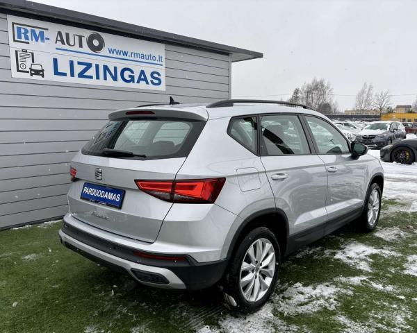 Grey SEAT Ateca 2022 in Panevezys, with an engine capacity of 1.97 L and mileage of 121 thousand km for 17500 €, photo 6 on AUTOMOTO.COM.LV