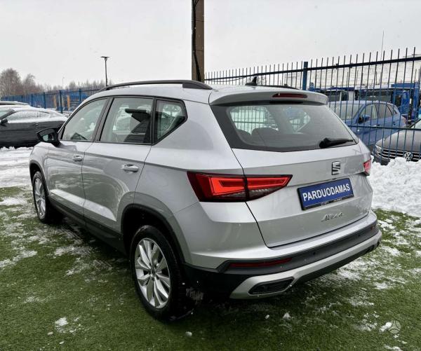 Grey SEAT Ateca 2022 in Panevezys, with an engine capacity of 1.97 L and mileage of 121 thousand km for 17500 €, photo 8 on AUTOMOTO.COM.LV