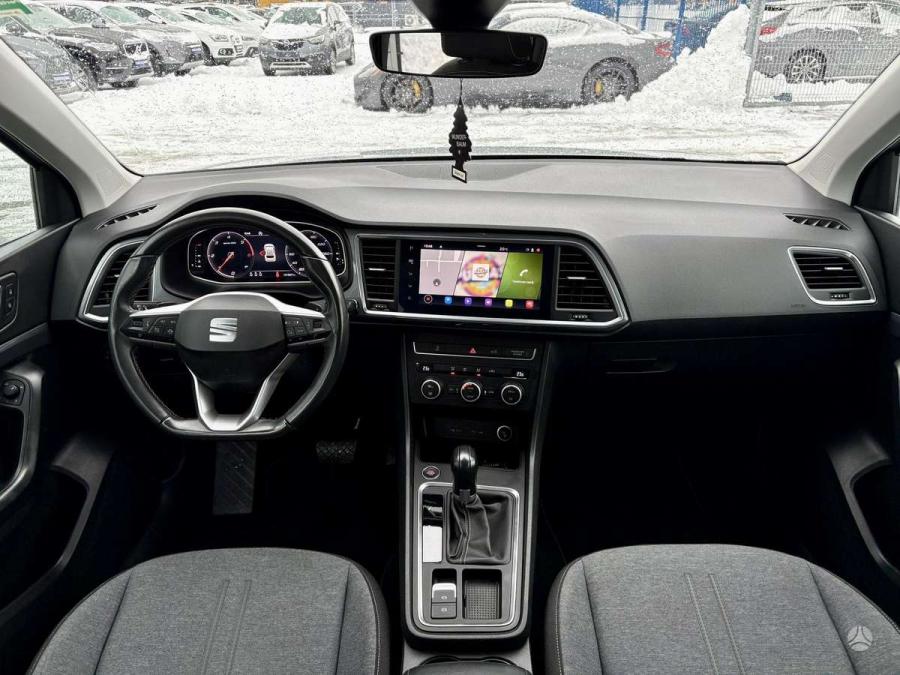 Серый Сеат Ateca 2022 в Паневежис, объемом двигателя 1.97 л и пробегом 121 тыс. км за 17500 €, фото 13 на AUTOMOTO.COM.LV