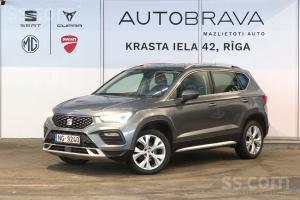 Grey SEAT Ateca 2022 in Riga, with an engine capacity of 1.50 L and mileage of 151 thousand km for 16490 €, photo  on AUTOMOTO.COM.LV