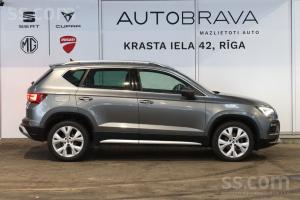 Grey SEAT Ateca 2022 in Riga, with an engine capacity of 1.50 L and mileage of 151 thousand km for 16490 €, photo 5 on AUTOMOTO.COM.LV