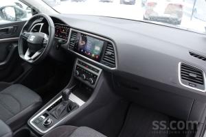 Grey SEAT Ateca 2022 in Riga, with an engine capacity of 1.50 L and mileage of 151 thousand km for 16490 €, photo 26 on AUTOMOTO.COM.LV