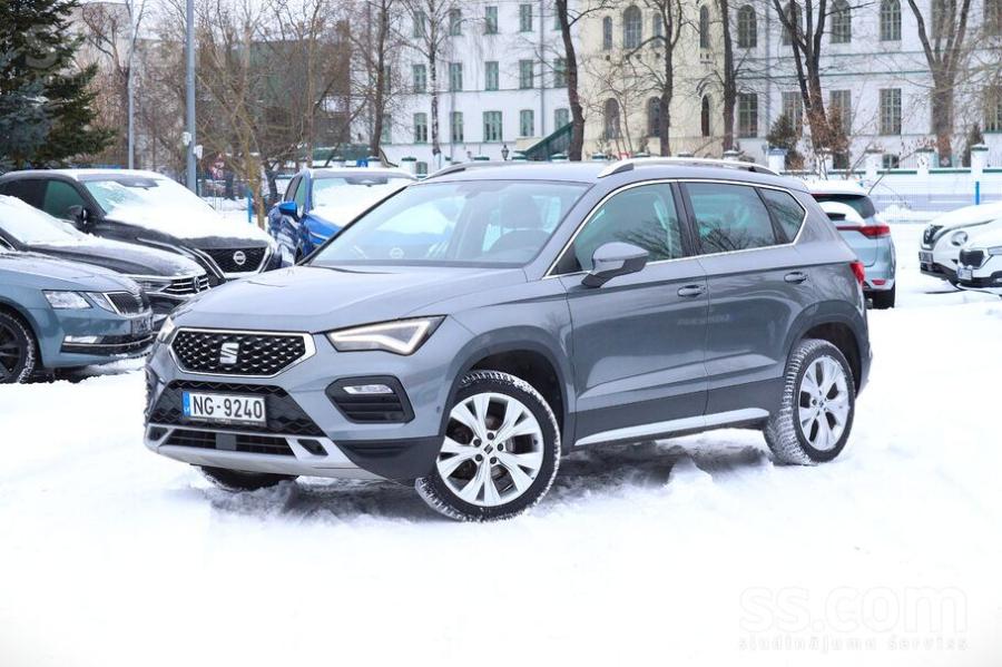 Grey SEAT Ateca 2022 in Riga, with an engine capacity of 1.50 L and mileage of 151 thousand km for 16490 €, photo 29 on AUTOMOTO.COM.LV