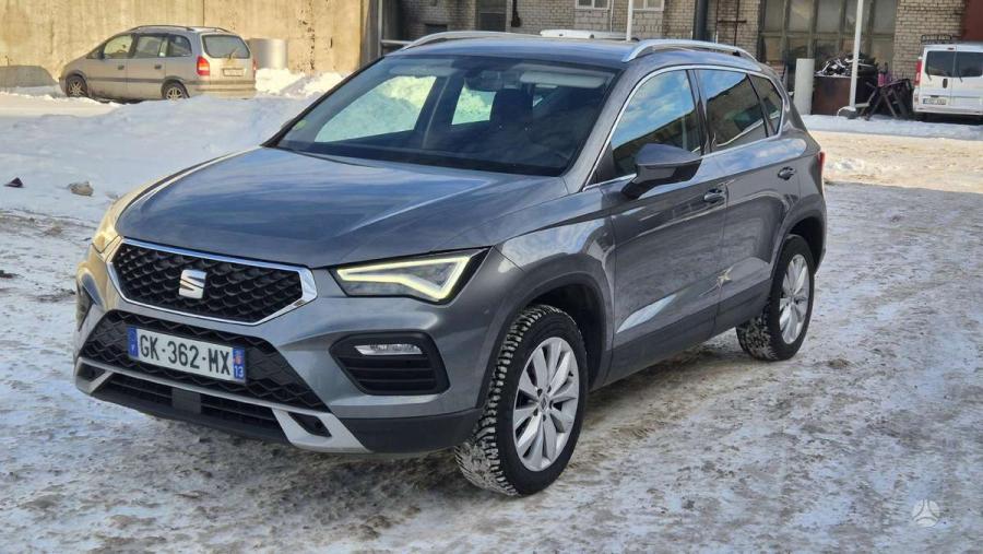 Pelēks SEAT Ateca 2022 Jonava, ar dzinēja tilpumu 1.97 L un nobraukumu 210 tūkst. km par 13500 €, foto 2 vietnē AUTOMOTO.COM.LV
