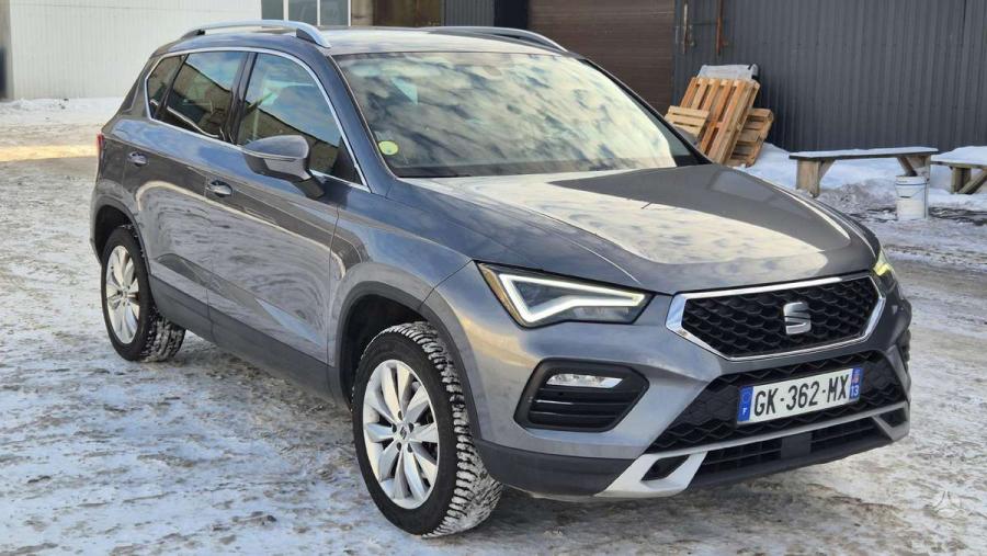 Pelēks SEAT Ateca 2022 Jonava, ar dzinēja tilpumu 1.97 L un nobraukumu 210 tūkst. km par 13500 €, foto 4 vietnē AUTOMOTO.COM.LV