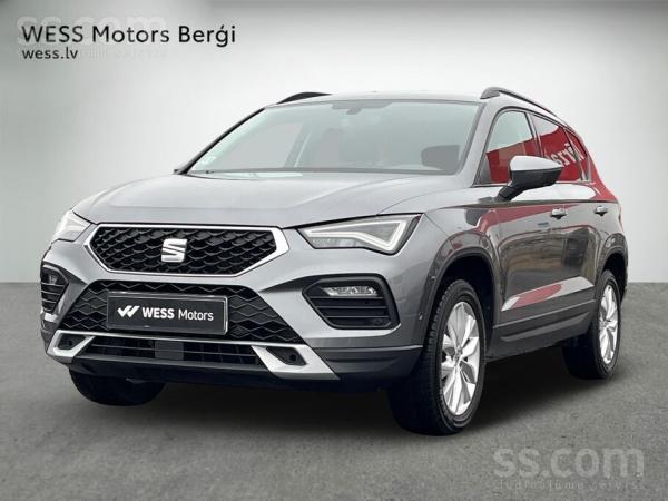 Серый Сеат Ateca 2022 в Рига, объемом двигателя 2.00 л и пробегом 91 тыс. км за 22990 €, фото 1 на AUTOMOTO.COM.LV
