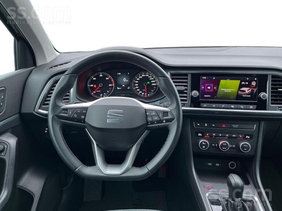 Pelēks SEAT Ateca 2022 Rīga, ar dzinēja tilpumu 2.00 L un nobraukumu 91 tūkst. km par 22990 €, foto 10 vietnē AUTOMOTO.COM.LV