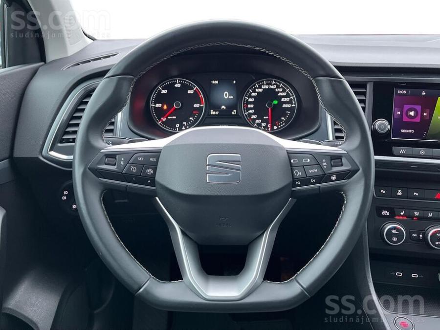 Pelēks SEAT Ateca 2022 Rīga, ar dzinēja tilpumu 2.00 L un nobraukumu 91 tūkst. km par 22990 €, foto 13 vietnē AUTOMOTO.COM.LV
