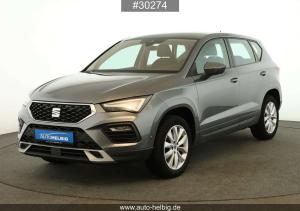Pelēks SEAT Ateca 2023 Kauņa, ar dzinēja tilpumu 2.00 L un nobraukumu 47 tūkst. km par 28570 €, foto  vietnē AUTOMOTO.COM.LV