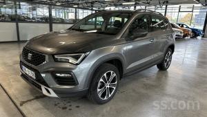 Grey SEAT Ateca 2023 in Riga, with an engine capacity of 1.50 L and mileage of 41 thousand km for 22900 €, photo  on AUTOMOTO.COM.LV