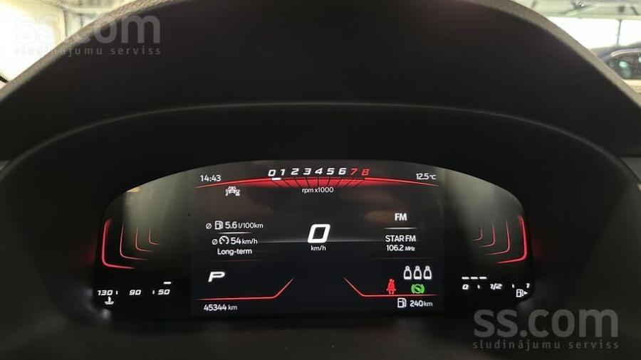Серый Сеат Ateca 2023 в Рига, объемом двигателя 1.50 л и пробегом 45 тыс. км за 22900 €, фото 20 на AUTOMOTO.COM.LV